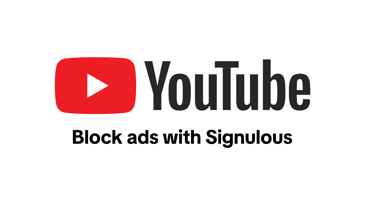 Signulous – Sign and install uYouEnhanced for YouTube using Signulous